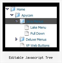 Editable Javascript Tree : Javascript Tree Menu