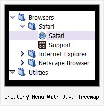 Creating Menu With Java Treemap : Javascript Tree Menu